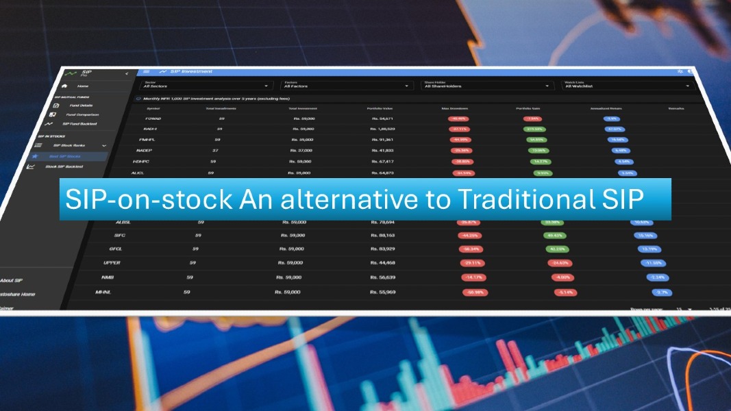 SIP-in-stock: An alternative to Traditional SIP